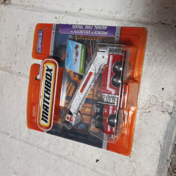MATCHBOX | Toys | 209 Matchbox Pierce Velocity Aerial Fire Truck | Poshmark
